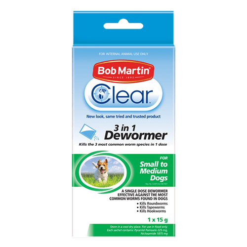 Click here for Bob Martin Clear 3 In 1 Dewormer For Small To Medi... prices