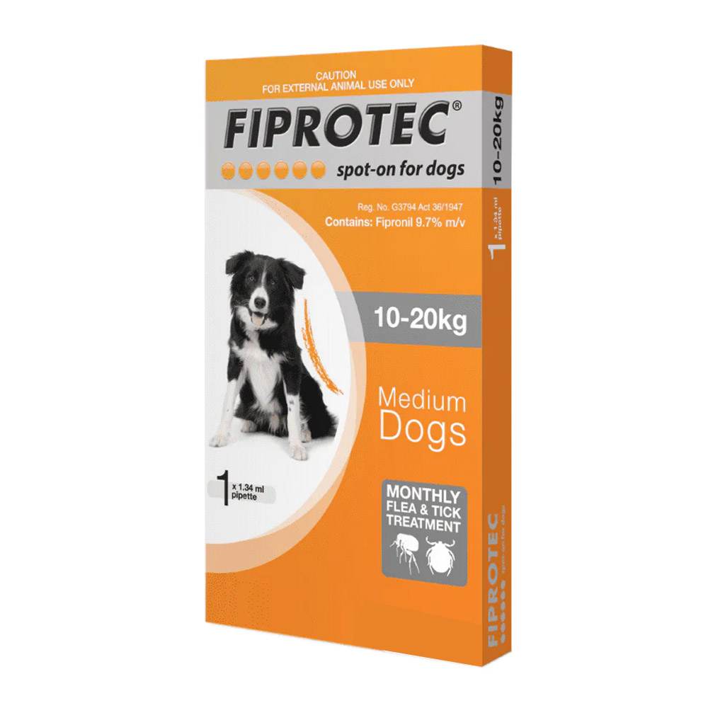 Click here for Fiprotec Spot-On For Medium Dogs 22-44lbs (Orange)... prices