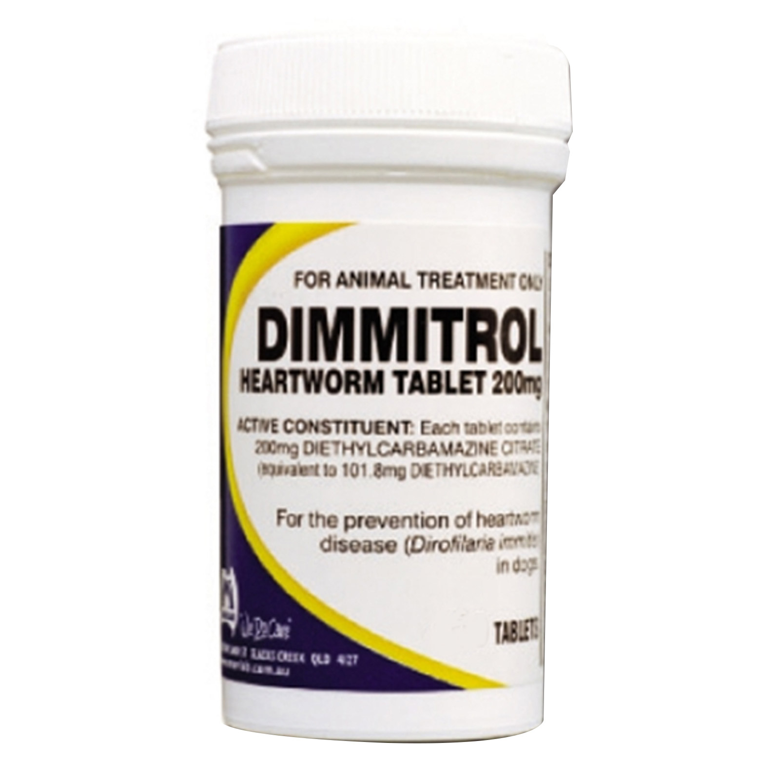 Click here for Dimmitrol Tablets For Medium Dogs 200mg (Yellow) 1... prices