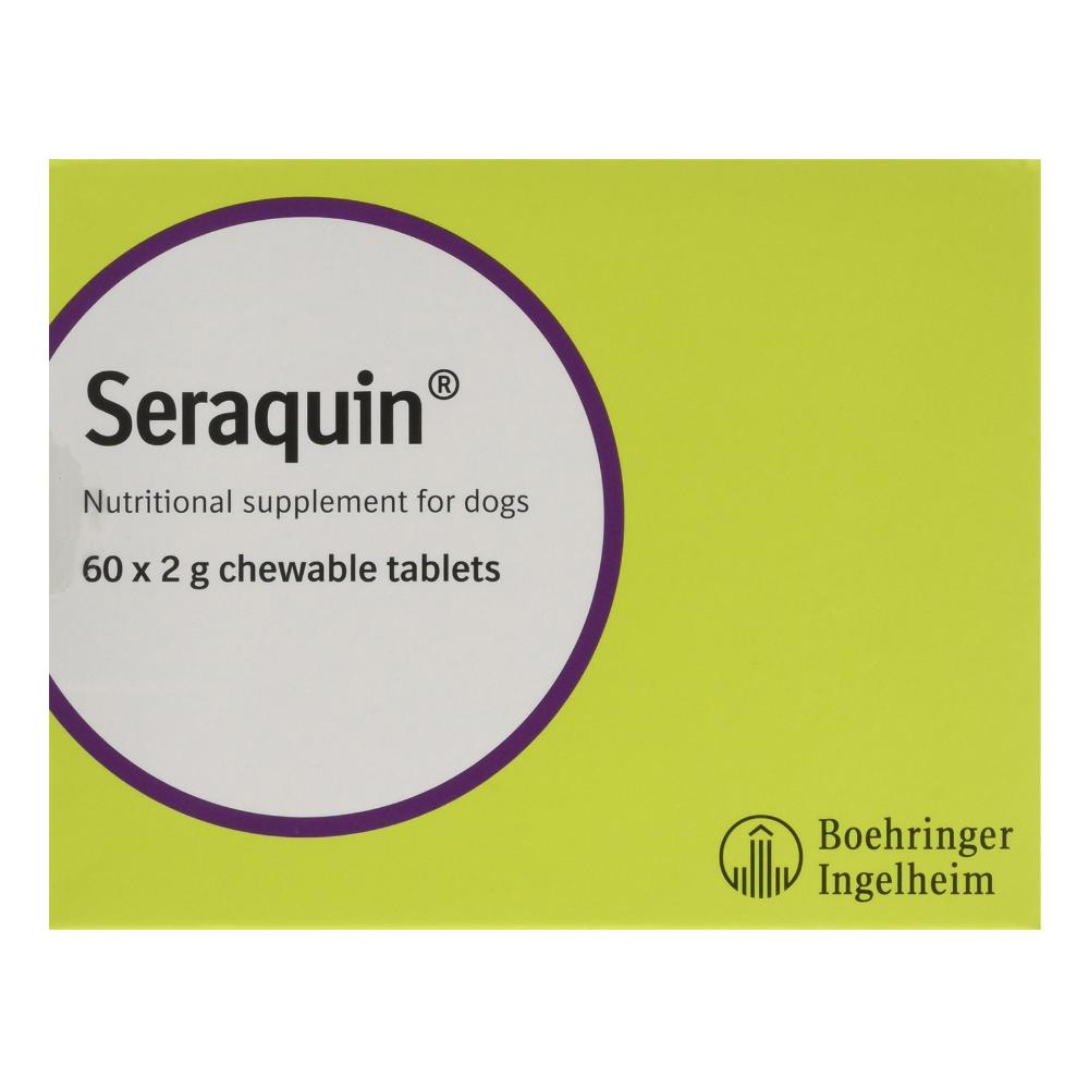 Click here for Seraquin For Medium And Large Dogs 2 Gm 60 Tablets prices